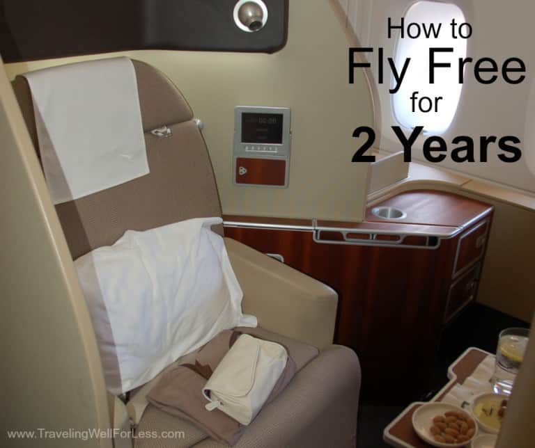 How to Fly Free for Two Years