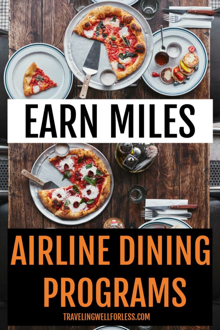 Everything You Need to Know How to Earn Miles With Airline Dining Programs